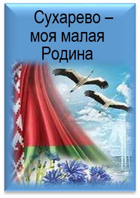 Сухарево: Проекты