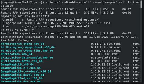 How To Install Remi Repo In RHEL CentOS Rocky AlmaLinux