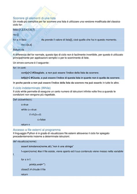 Fondamenti Di Python Programmazione