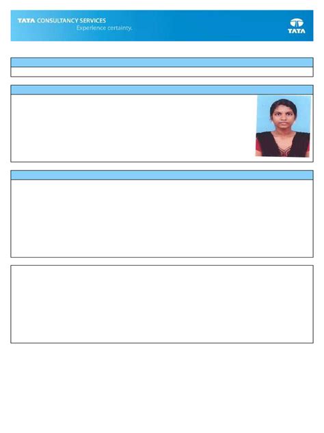 Tcs Form Pdf