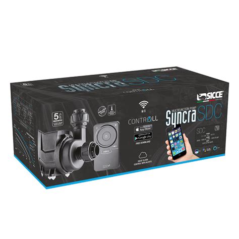 Sicce Syncra Sdc Controllable Return Pump Universal Pond Supply