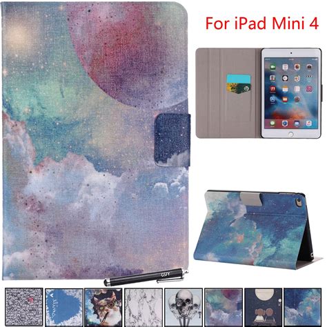 Ipad Mini 4 Case Newshine Premium Pu Leather Stand Folio Case Cover