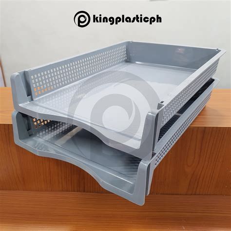 Stackable Legal Document Tray Desk File Organizer Document Paper Tray Office Tray Desk Organizer