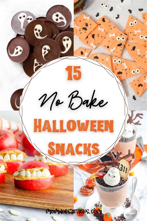 Easy No Bake Halloween Snacks Mom Does Reviews