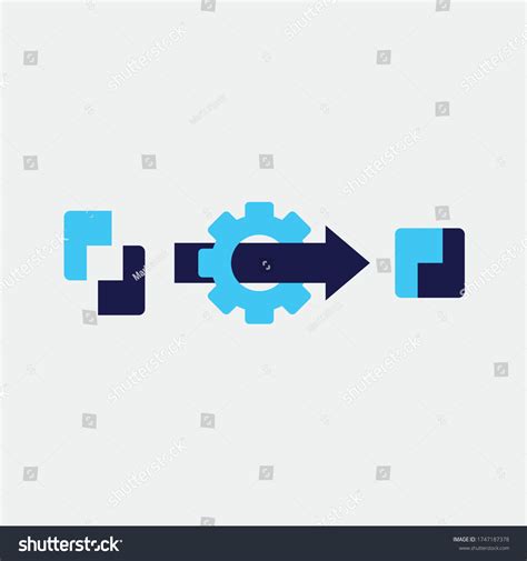 System Integration Vector Icon Development Stock Vector Royalty Free
