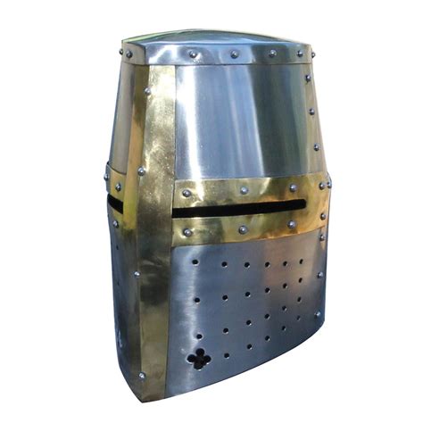 Great Helm Knights Templar Crusader Helmet