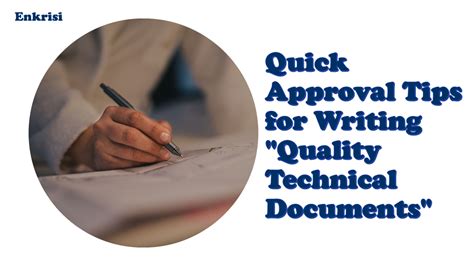 Rules For Writing The Common Technical Document Quality