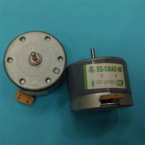 6 Dc Micro Motor Eg 530ad 9b 9v Ccw 2400rpm Mabushi Novo