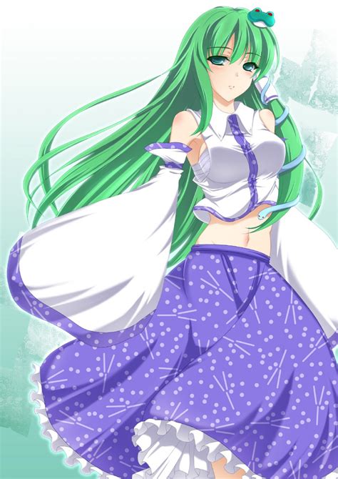 Kochiya Sanae Touhou Drawn By Negamaro Danbooru