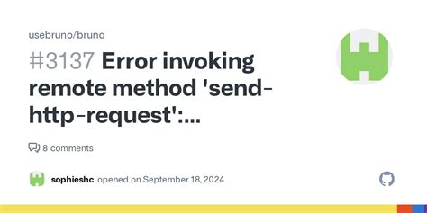 Error Invoking Remote Method Send Request Typeerror Cannot