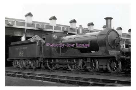 pu1894 railway engine no 159 class l11 at exmouth junction shed