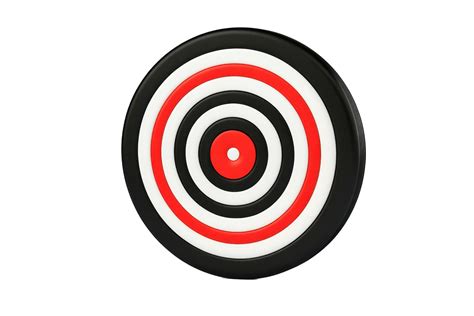 Close Up View Of A Circular Target With Concentric Circles 65330409 Png