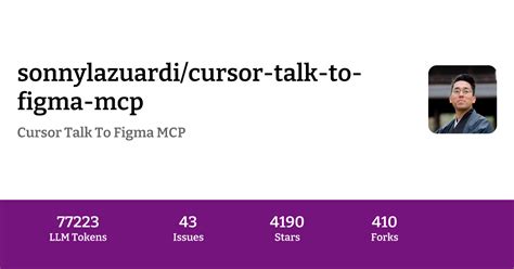 Github Sonnylazuardicursor Talk To Figma Mcp Llm Context