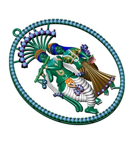 Rhada Krishna 3d Model Cgtrader