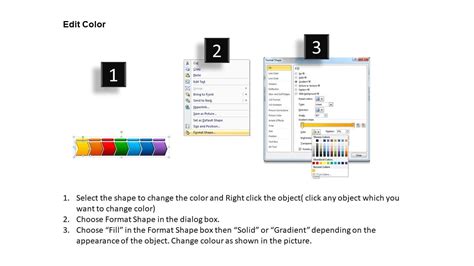Linear Flow Power Point PowerPoint Presentation Template