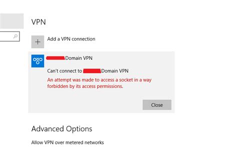 windows 10 vpn not working showing forbidden error windows 10 tech