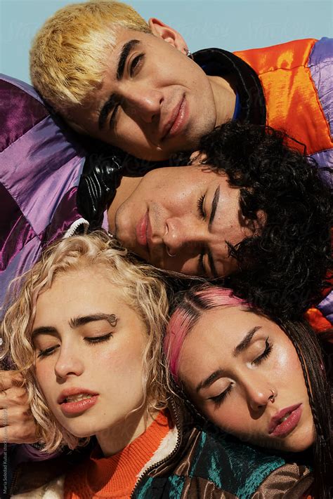 Multicultural Diversity And Friendship Female And Male Faces By Stocksy Contributor María