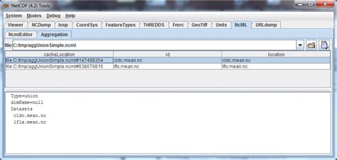 Aggregating Netcdf Files With Netcdf Datasets
