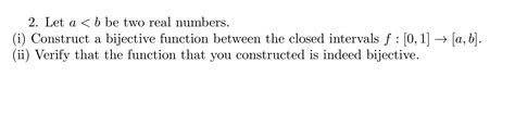 Solved 2 Let A Chegg Com