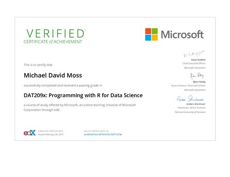 Programming With R For Data Science Michael D Moss Phd It
