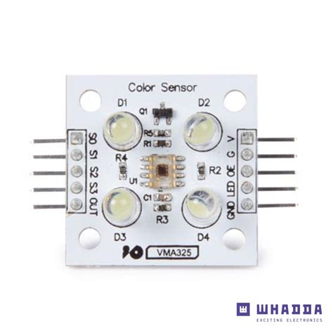 Wpse325 Módulo De Sensor De Cor Tcs3200 Compatível C Arduino Whadda