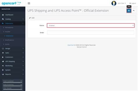 2 Installing UPS Shipping And UPS Access Point Official Extension ECommerce Help