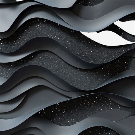 반짝이는 세부 사항이 있는 현대적인 어두운 종이 레이어 벽지 검은색 배너 빛 Png 일러스트 및 이미지 에 대한 무료 다운로드 Pngtree