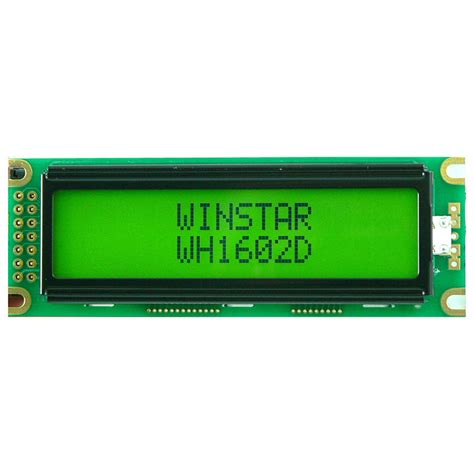 Display LCD X Character Module WH D With SPI I C