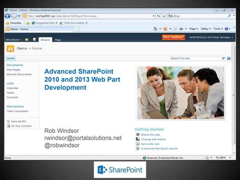 Advanced Sharepoint 2010 And 2013 Web Part Development By Rob Windsor