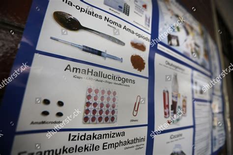 Wall Chart Showing Different Types Drugs Editorial Stock Photo Stock