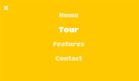 Bootstrap Off Canvas Menu Design Examples OnAirCode