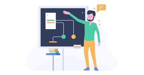 Young People Explain Flowchart And Algorithm Illustrations Ft Career And Group Envato