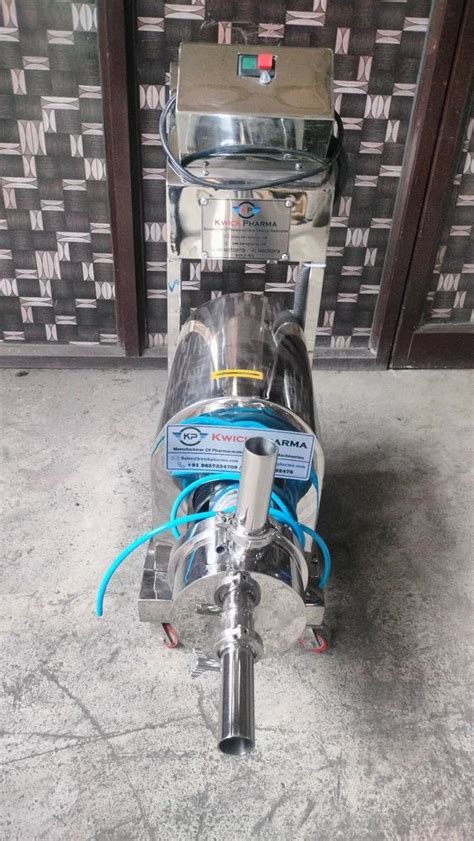 Inline Homogenizer Machine For Pharmaceuticals At ₹ 85000 In Mumbai