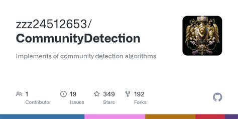 GitHub Zzz24512653 CommunityDetection Implements Of Community Detection Algorithms