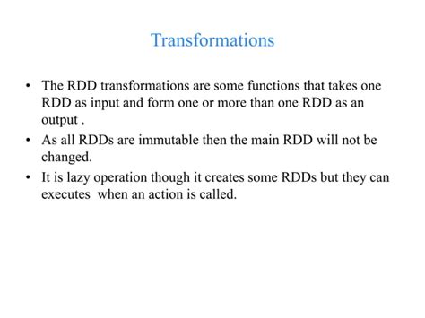 rdd transformations bda ppt