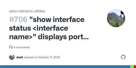 Show Interface Status Displays Port Channels As Well As Specified Interface Issue