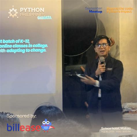 Python Philippines Added A New Photo Python Philippines