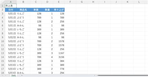 「エクセルで複数行（先頭2行）を固定する方法」のexcelフォーマット無料ダウンロード｜office Hack