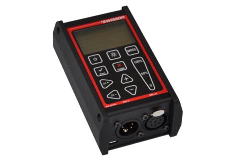 dmx tester dmx measurement tool tester xmt 120a swisson dmx