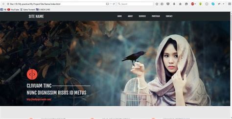Convert Any Psd Web Template Into Html And Css By Khdip Fiverr