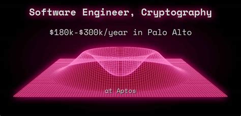 Web3 Software Engineer Cryptography 180k 300k In Palo Alto At Aptos