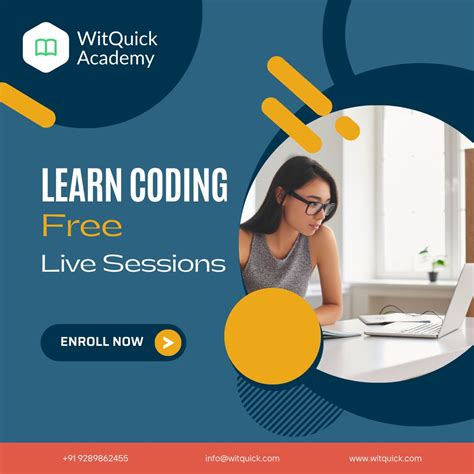 Witquick Academy On Linkedin Learncoding Freeclasses Codingskills Techcareer Programming