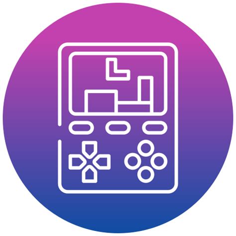 Tetris Generic Gradient Fill Icon