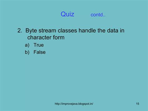 Character Stream Classes Introd 51