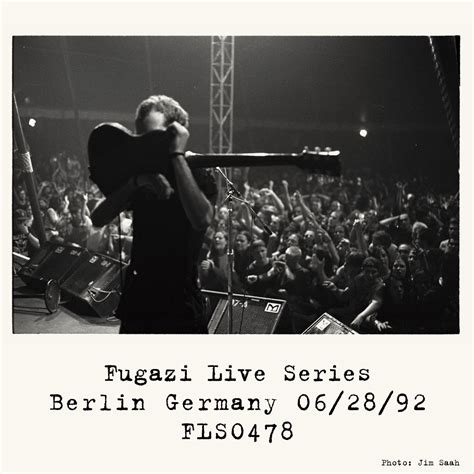 Fugazi Live At Tempodrome Berlin Germany 06 28 92 Fls0478 Fugazi