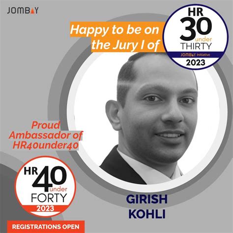 Girish Kohli On Linkedin Hr30under30