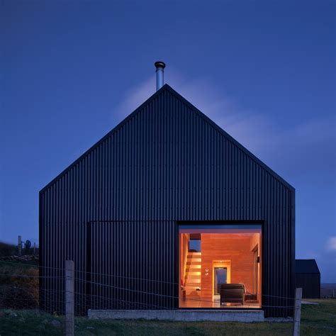 Mary Arnold Forster Architects Designs Barn Like Structures For Own