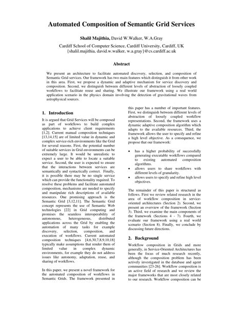 pdf automated composition of semantic grid services