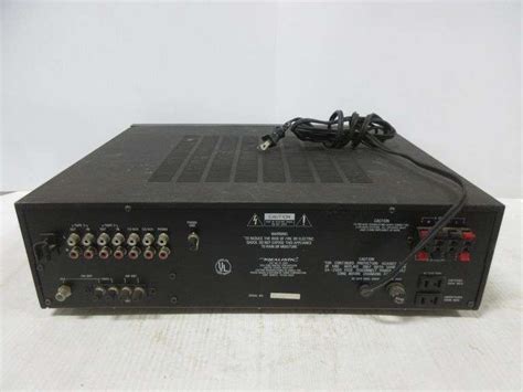 Realistic Sta 2380 Stereo Receiver Powers Up Albrecht Auction Service