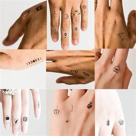 Meaningful Symbol Finger Tattoos